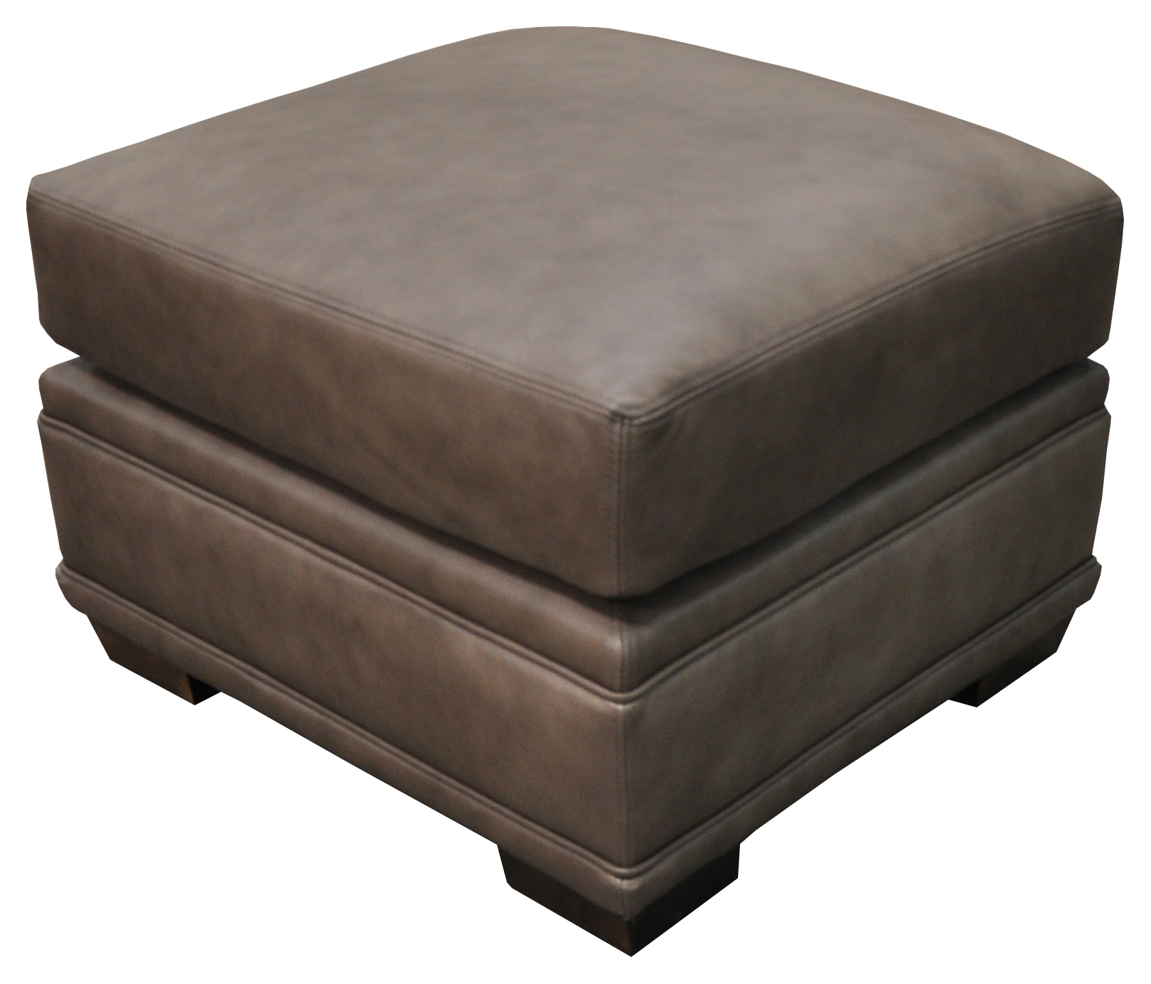 Asher Ottoman – Arizona Leather
